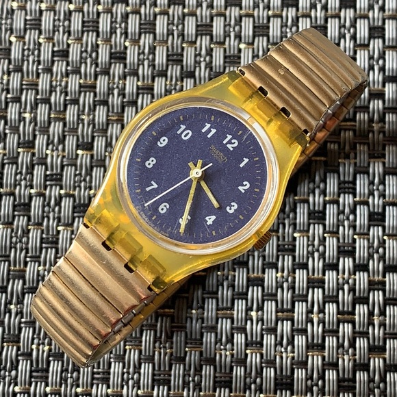 Swatch | Accessories | Swatch Watch Lady Size With Flex Band | Poshmark